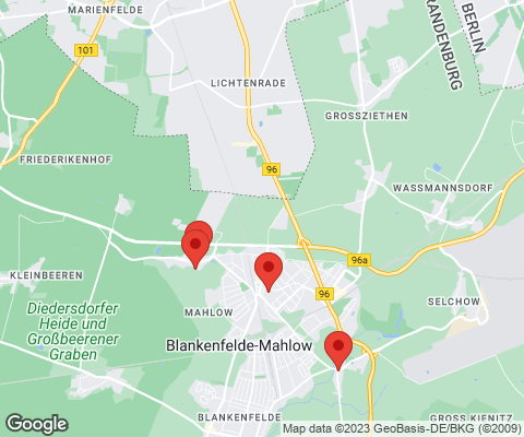 Anfahrt | Evangelische Invitaskirchengemeinde Glasow-Mahlow